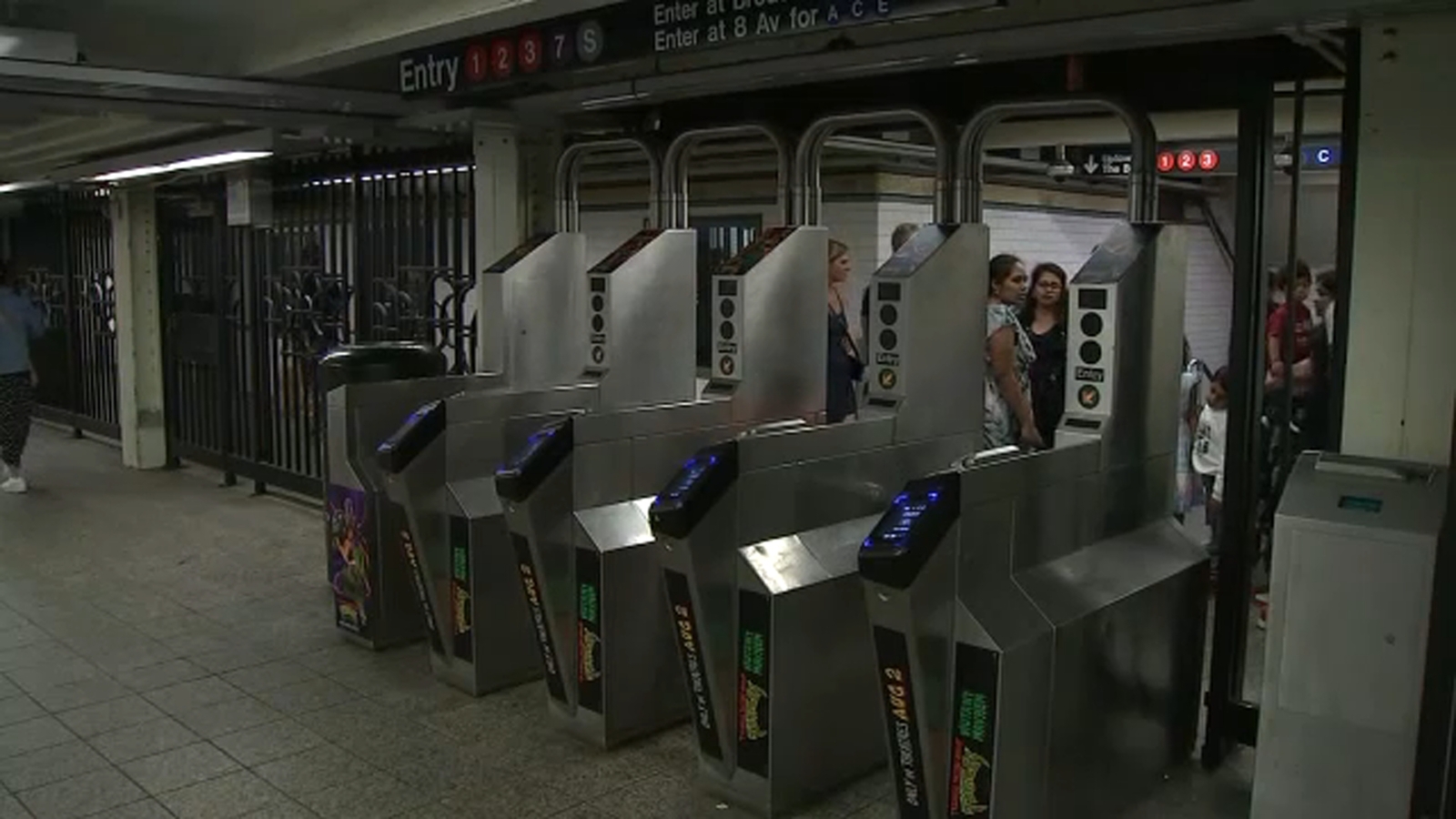 NYC Crime: Man hospitalized after being stabbed at Times Square subway station - ABC7 New York