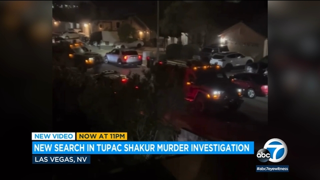 Newly released bodycam footage shows raid of home searched in Tupac Shakur murder case - ABC7 ...