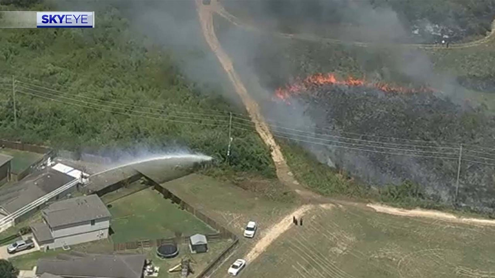 Katy fire: Flames contained after massive smoke reported in west Harris ...
