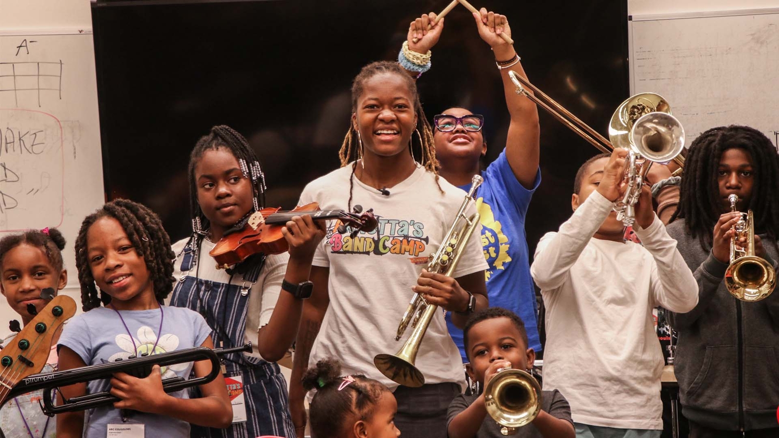 Camden musician gives back to kids by creating summer band camp - 6abc ...