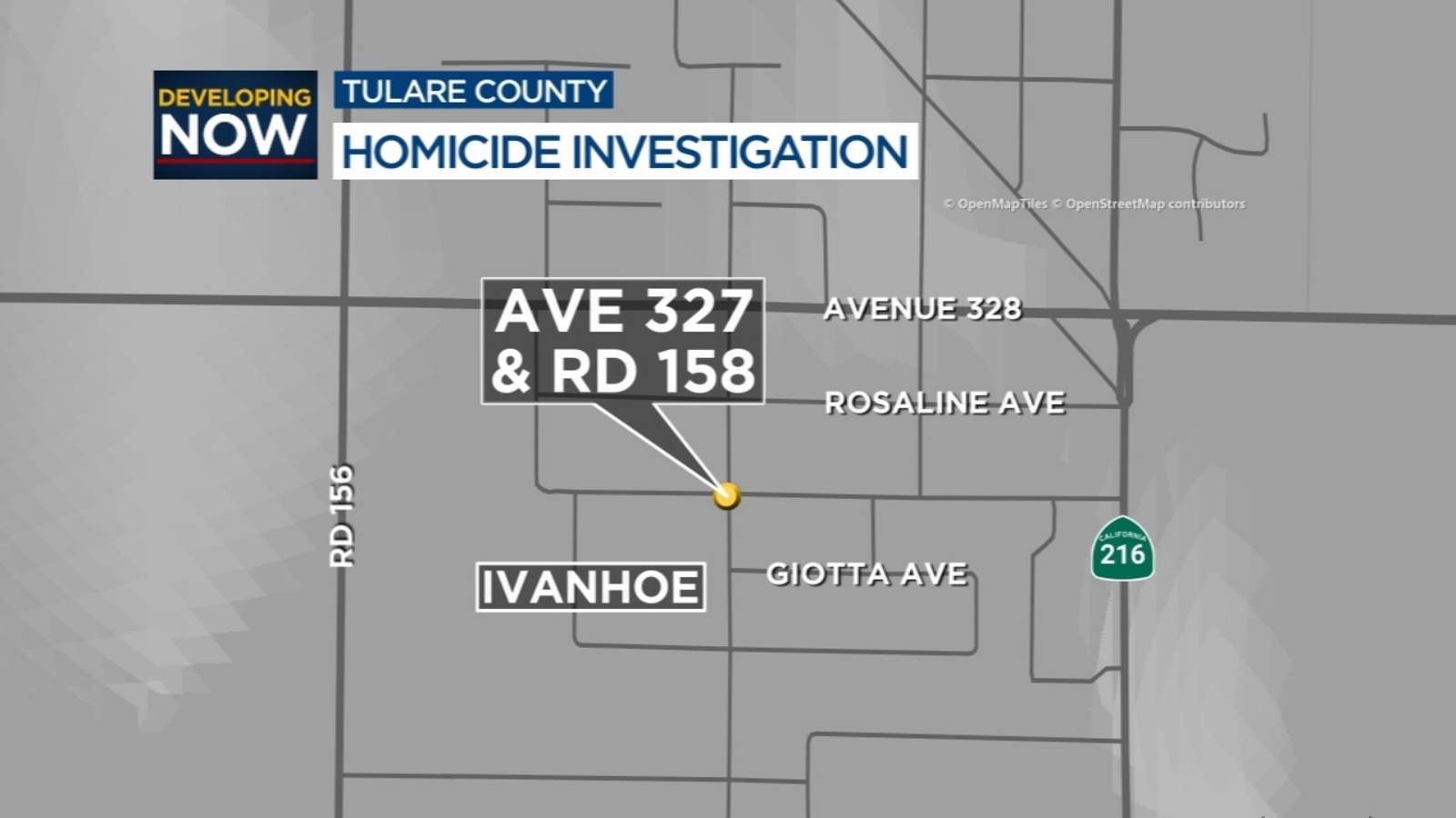 34-year-old man shot and killed in Ivanhoe identified - ABC30 Fresno