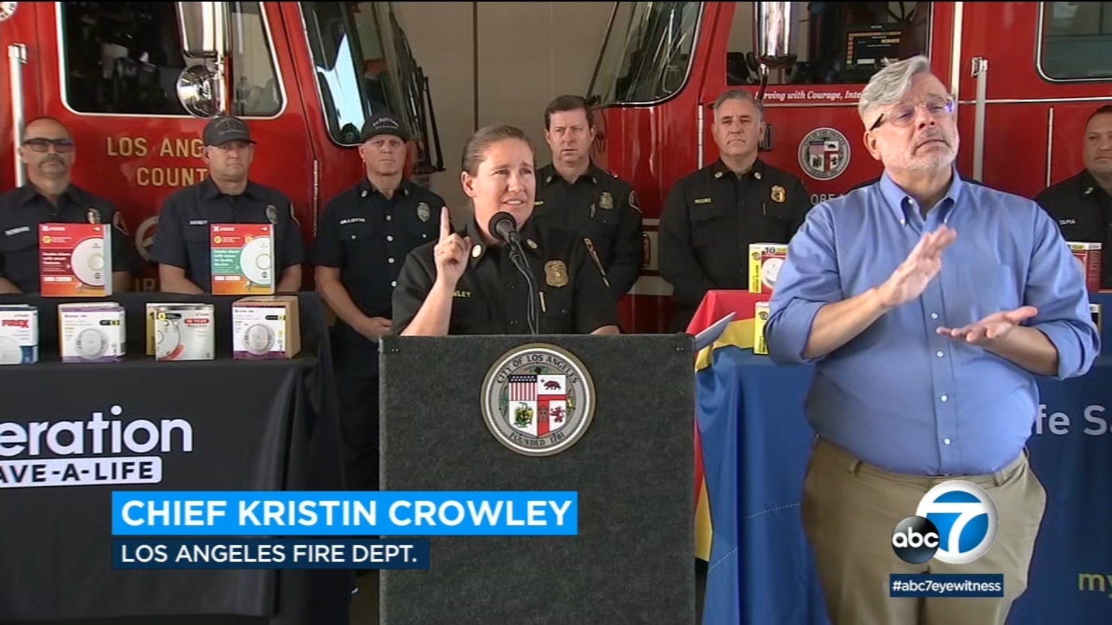 ABC7 teams up with Kidde and local first responders to provide free ...