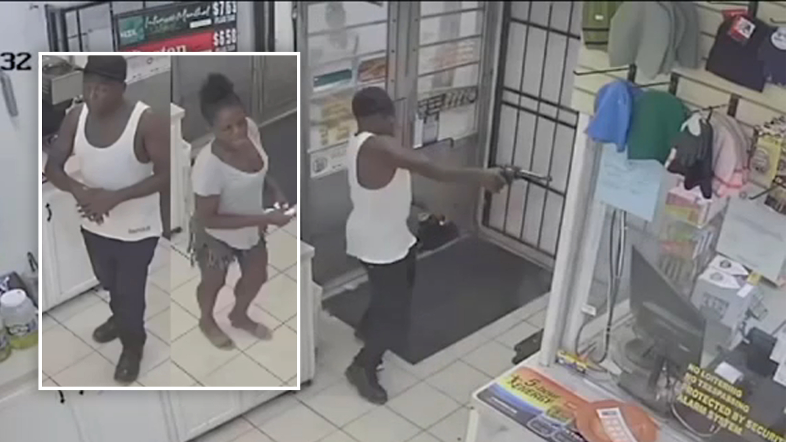 Houston Convenience Store Robbery Man Fires Shots At Bulletproof Glass