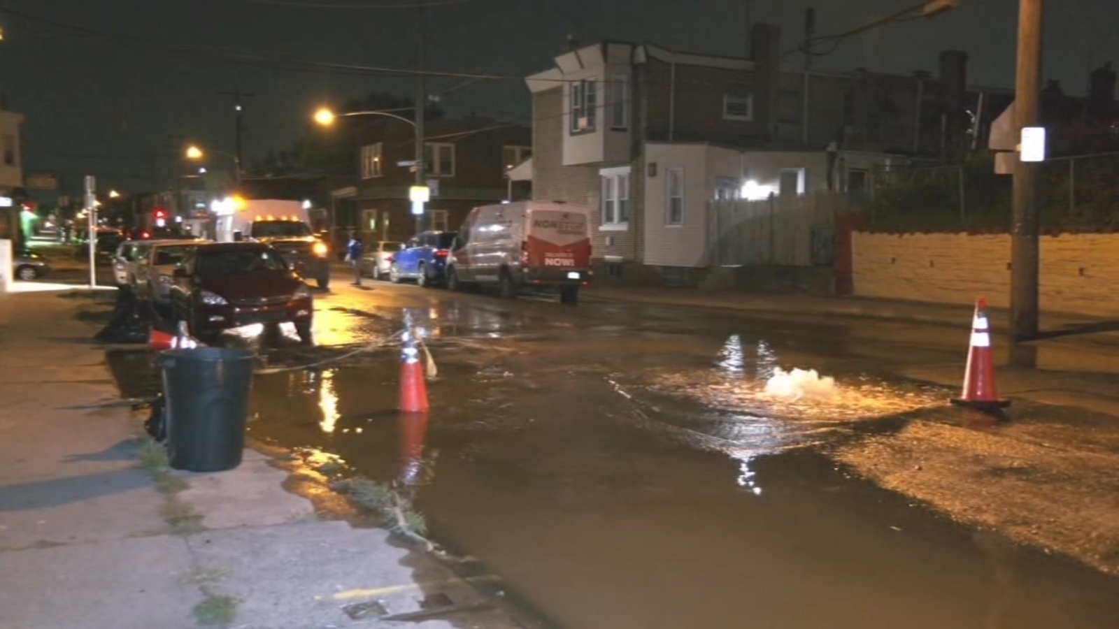 Philadelphia crews repair water main break in Logan, working to fix ...