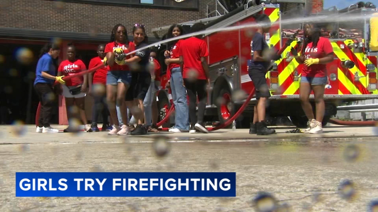 Chicago Fire Department welcomes dozens of girls to Quinn Fire Academy ...