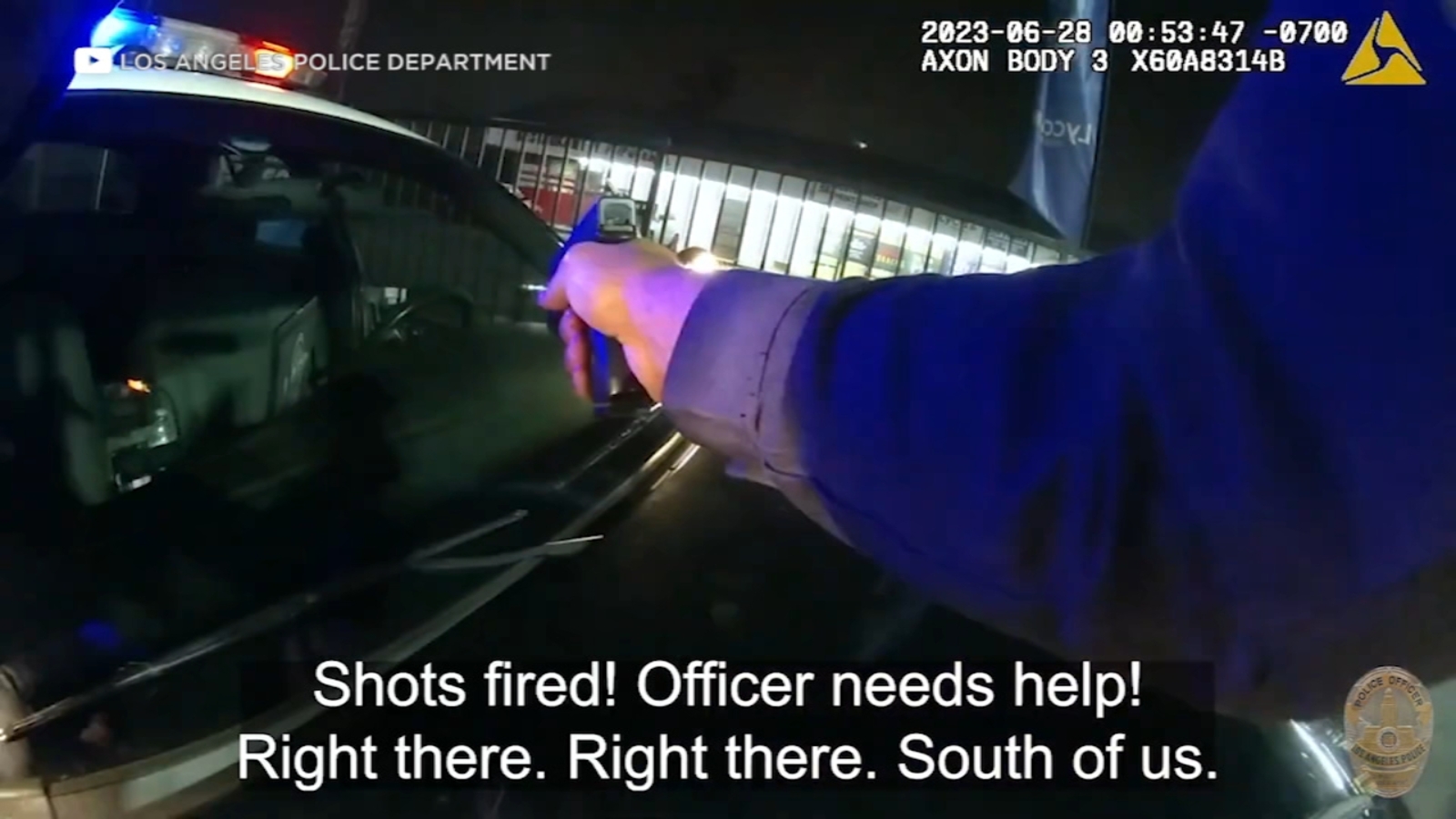 Gunman ambushes LAPD officers during unrelated traffic stop in South ...