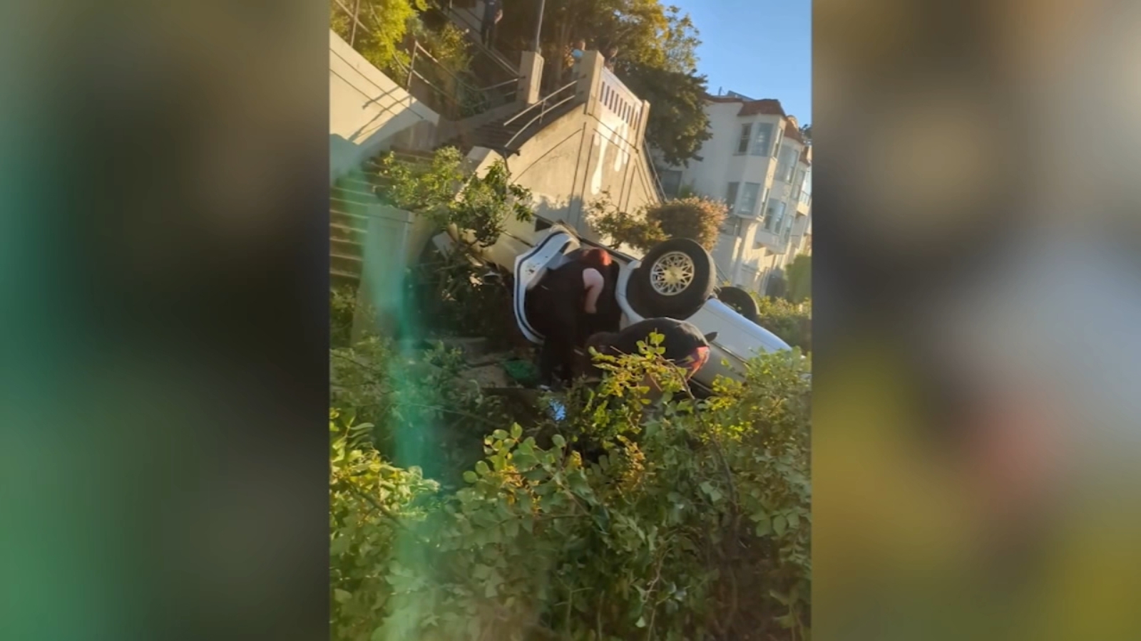 Charges discharged against 2 suspects in carjacking crash off San ...