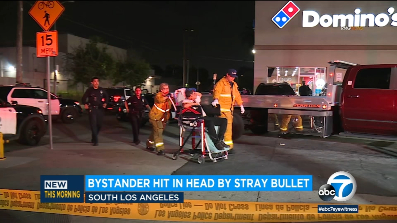 Tow truck driver shot at in South Los Angeles, stray bullet hits ...