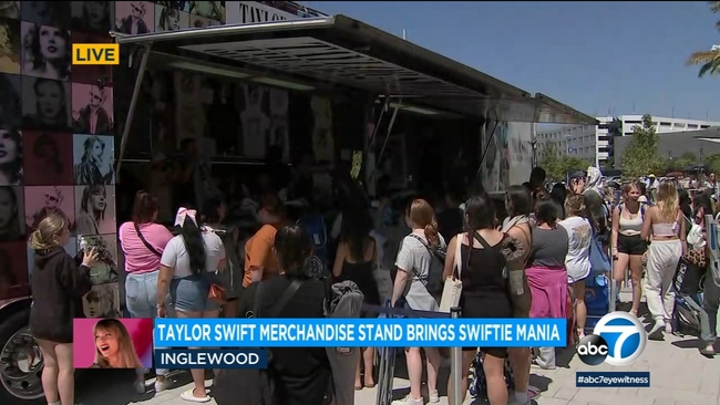 Taylor Swift fans line up by the thousands for Eras tour pre-concert ...