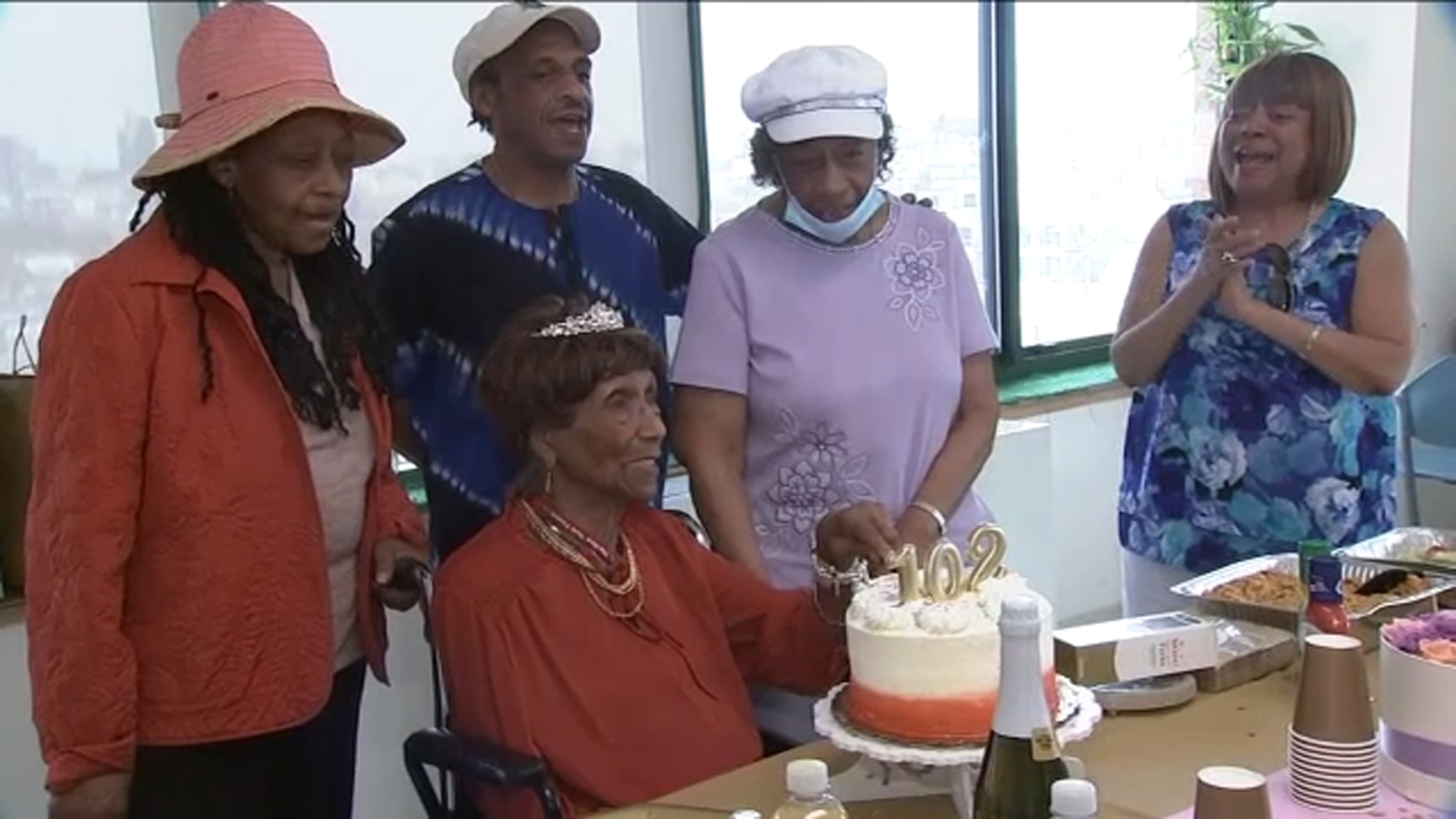Woman celebrates 102nd birthday at Buena Vida Rehab Center in Brooklyn ...