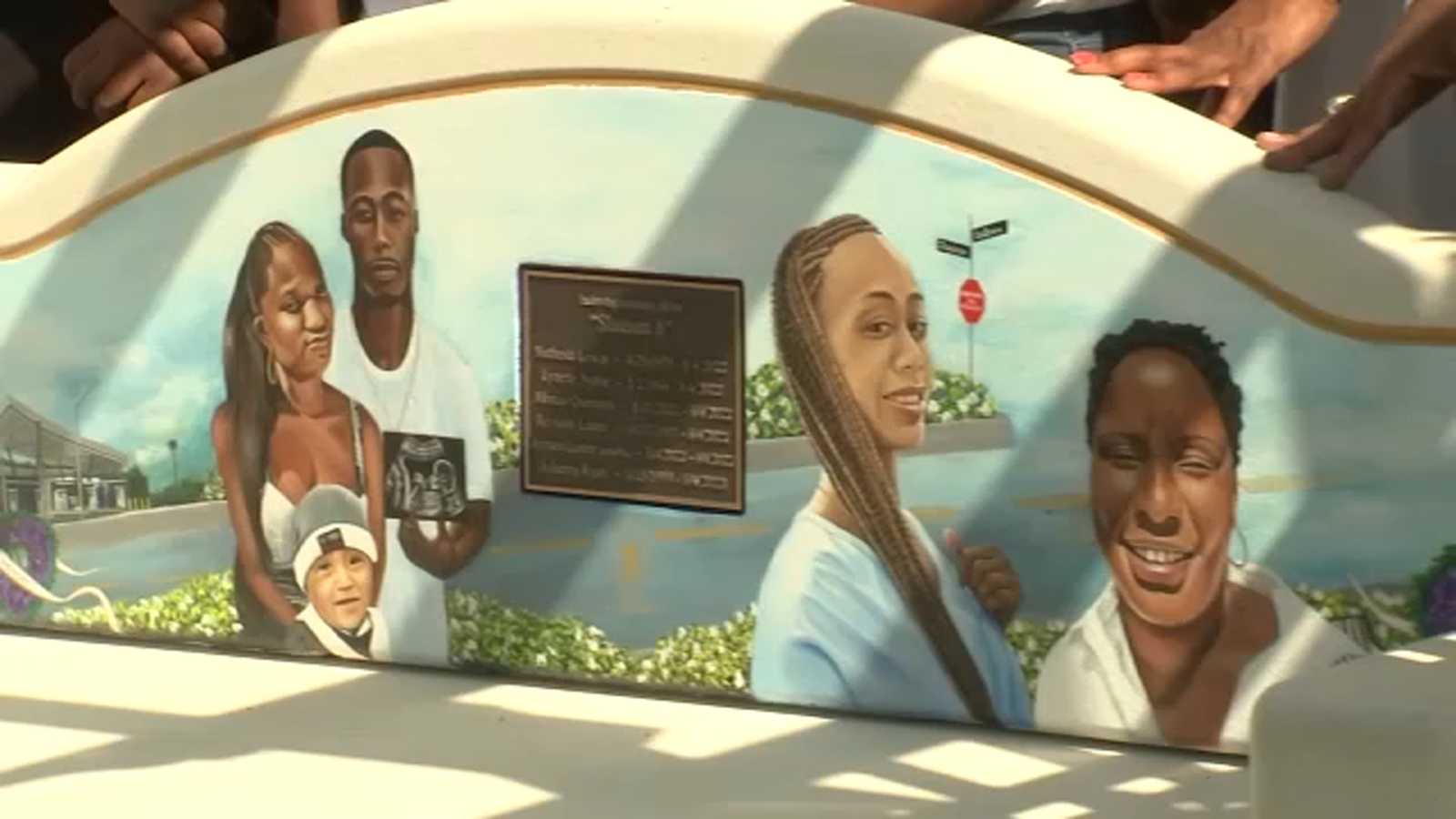 Windsor Hills Crash Memorial Bench And Community Garden Honor 6