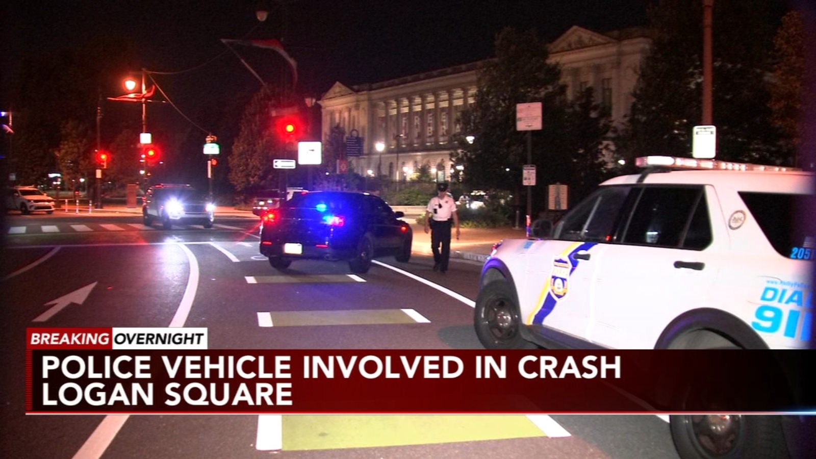 Philadelphia police car involved in Center City crash; 2 in custody ...