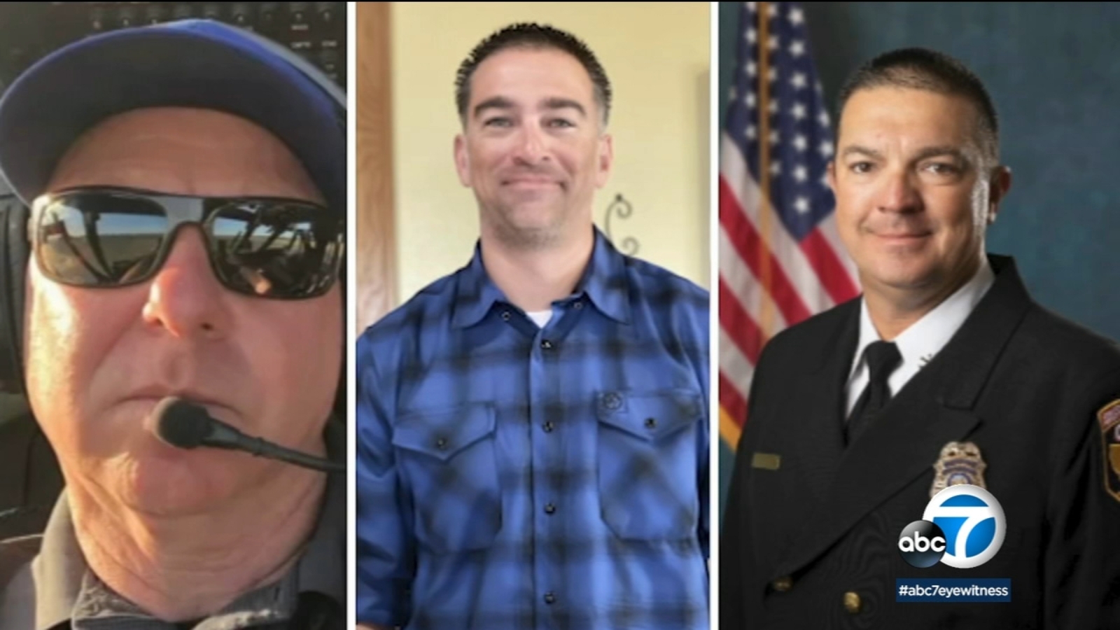 Procession honors Cal Fire firefighters killed in helicopter collision ...