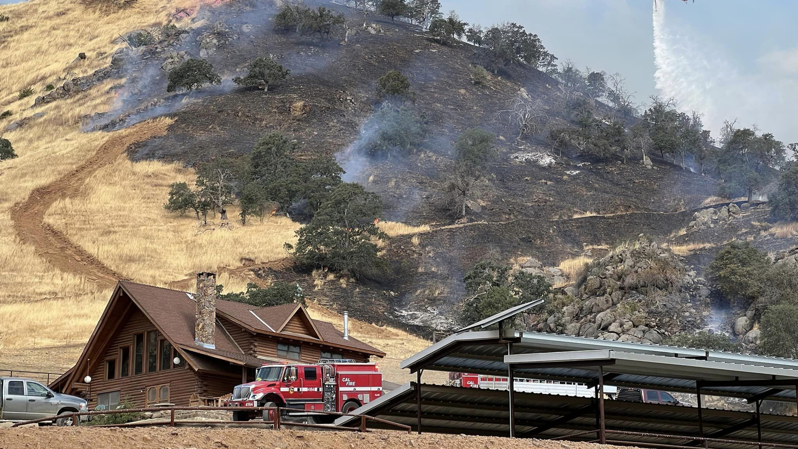 Crews battling multiple wildfires in Tulare County, both at 10% containment - ABC30 Fresno