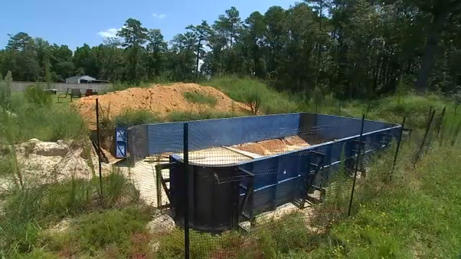 Unfinished swimming pools | Homeowners left with holes in yards, out ...