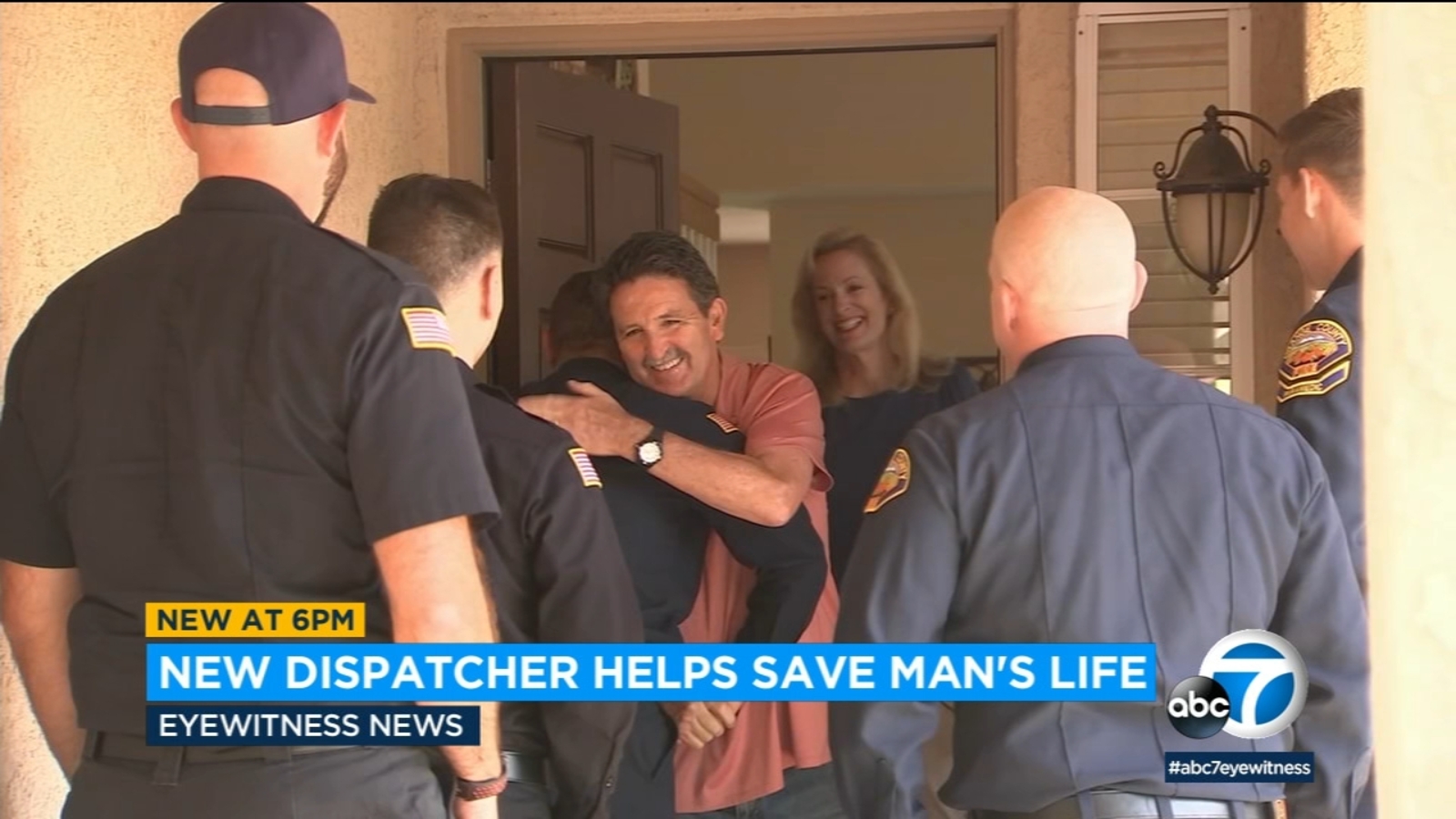 OC woman saves husband's life with help of newly-hired 911 dispatcher ...