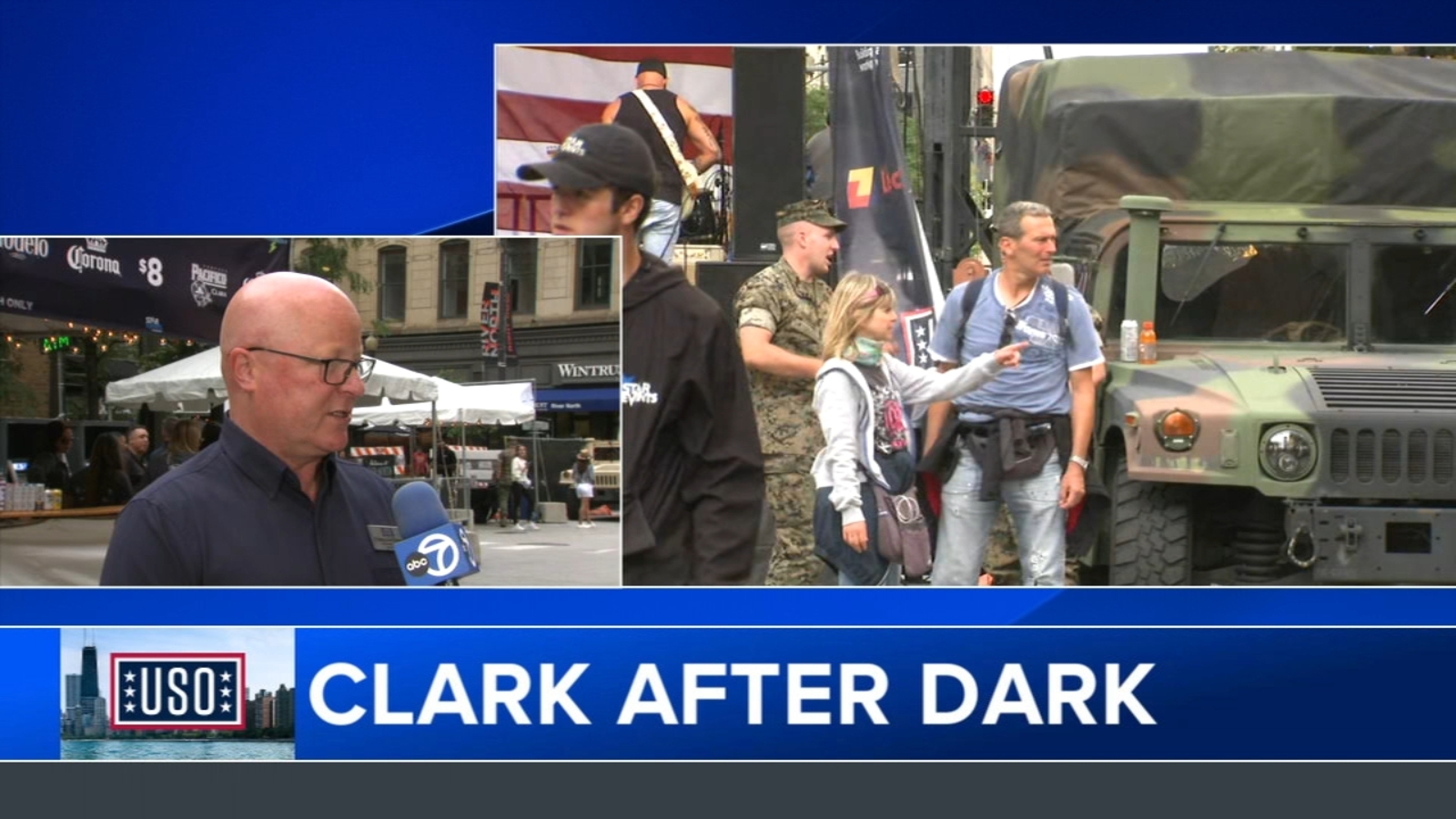 USO Clark After Dark Chicago block party returns to River North for ...