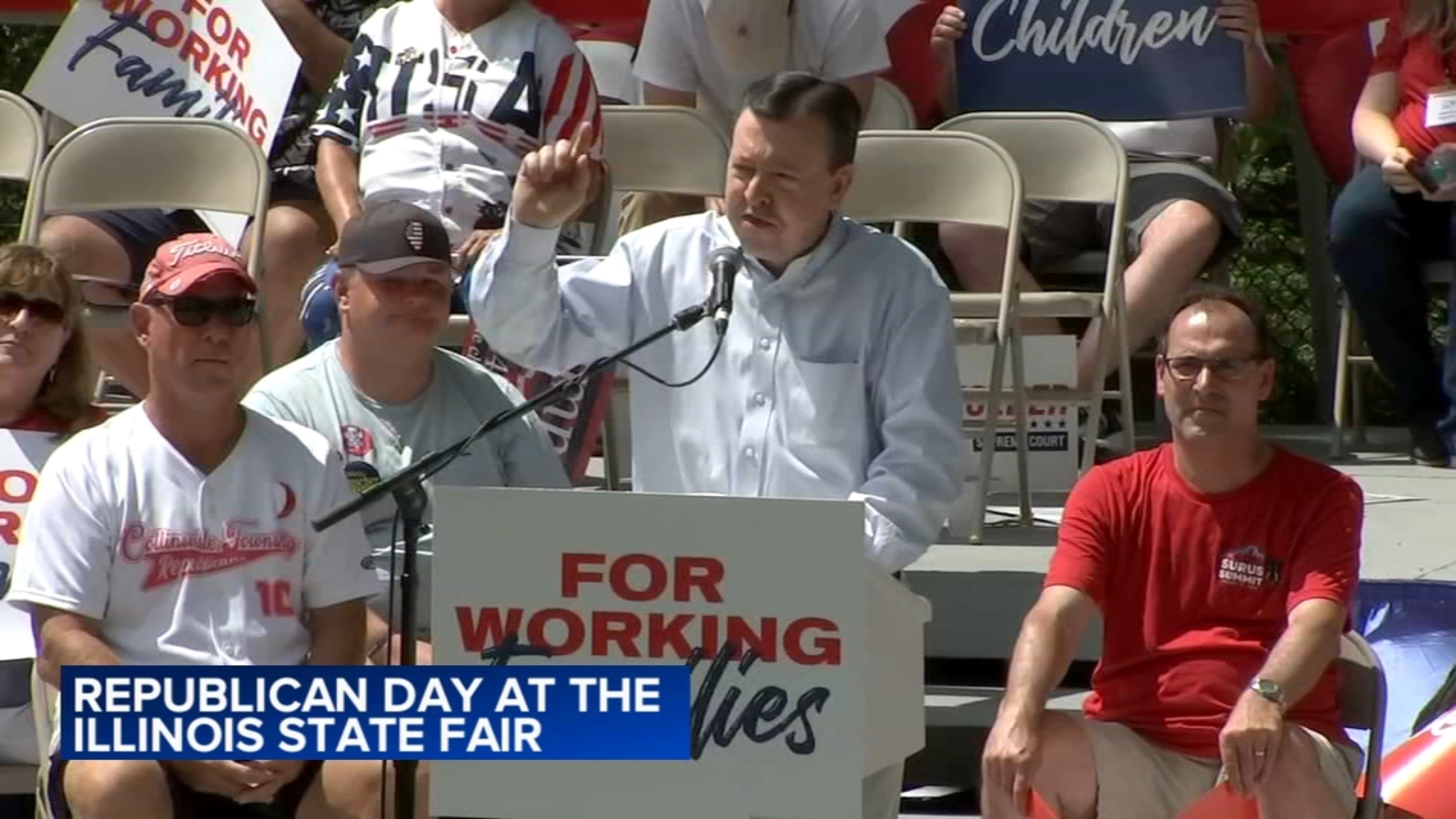 Darren Bailey, Republican leaders talk early voting, suburban support ...