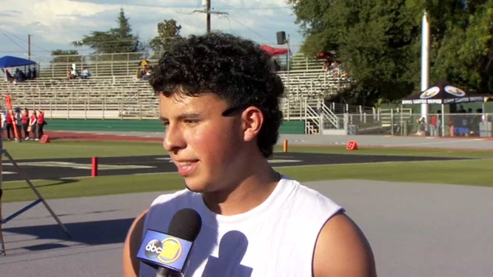 Reedley High student athlete returns to football field amid cancer ...