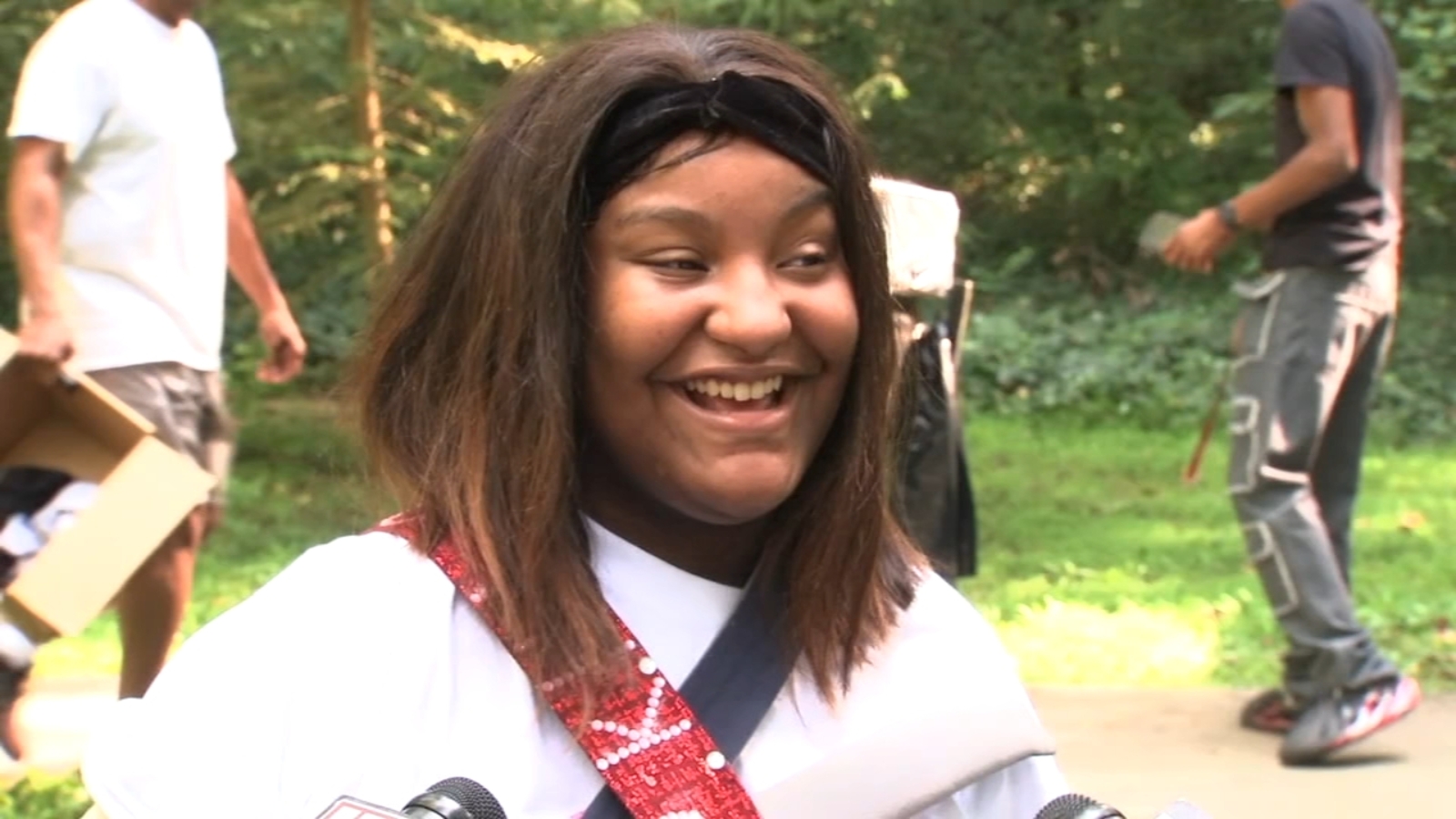 Hero teen babysitter Destiny Sidberry gets big homecoming after being ...