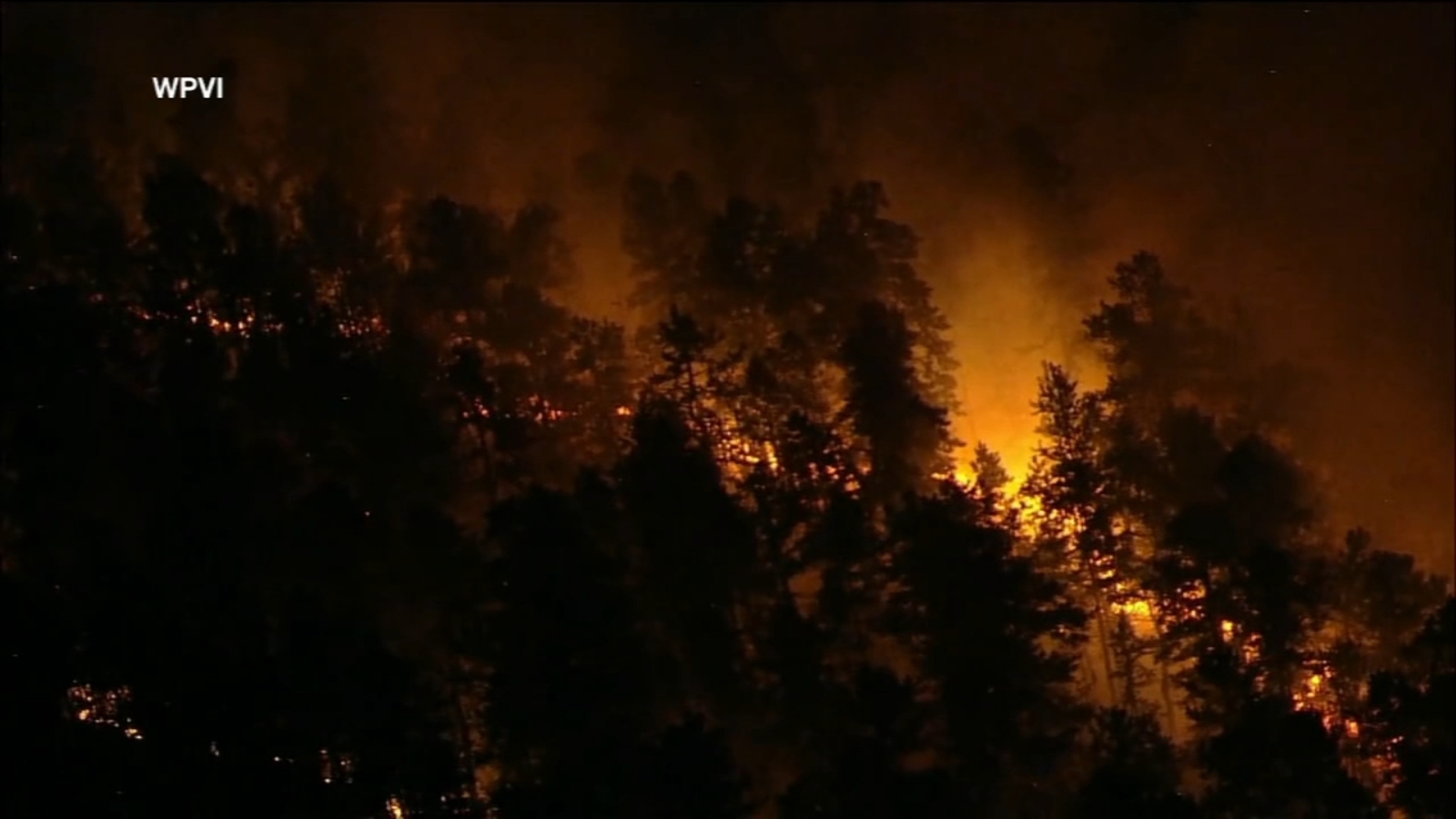 New Jersey Forest Fire Service: 100-acre wildfire erupts in Wharton ...