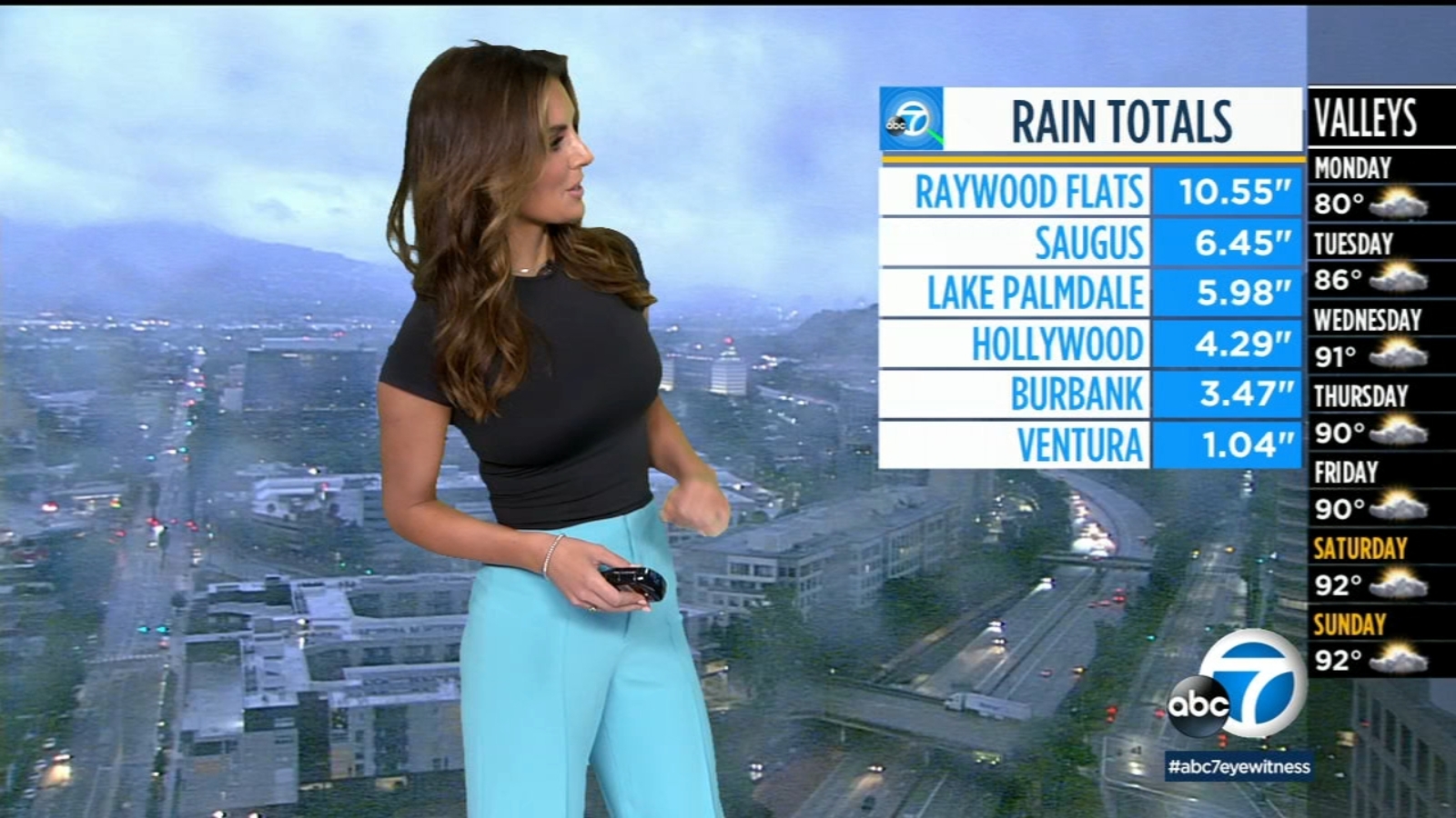Rainfall totals from Hilary: See how much rain fell in Los Angeles, San ...