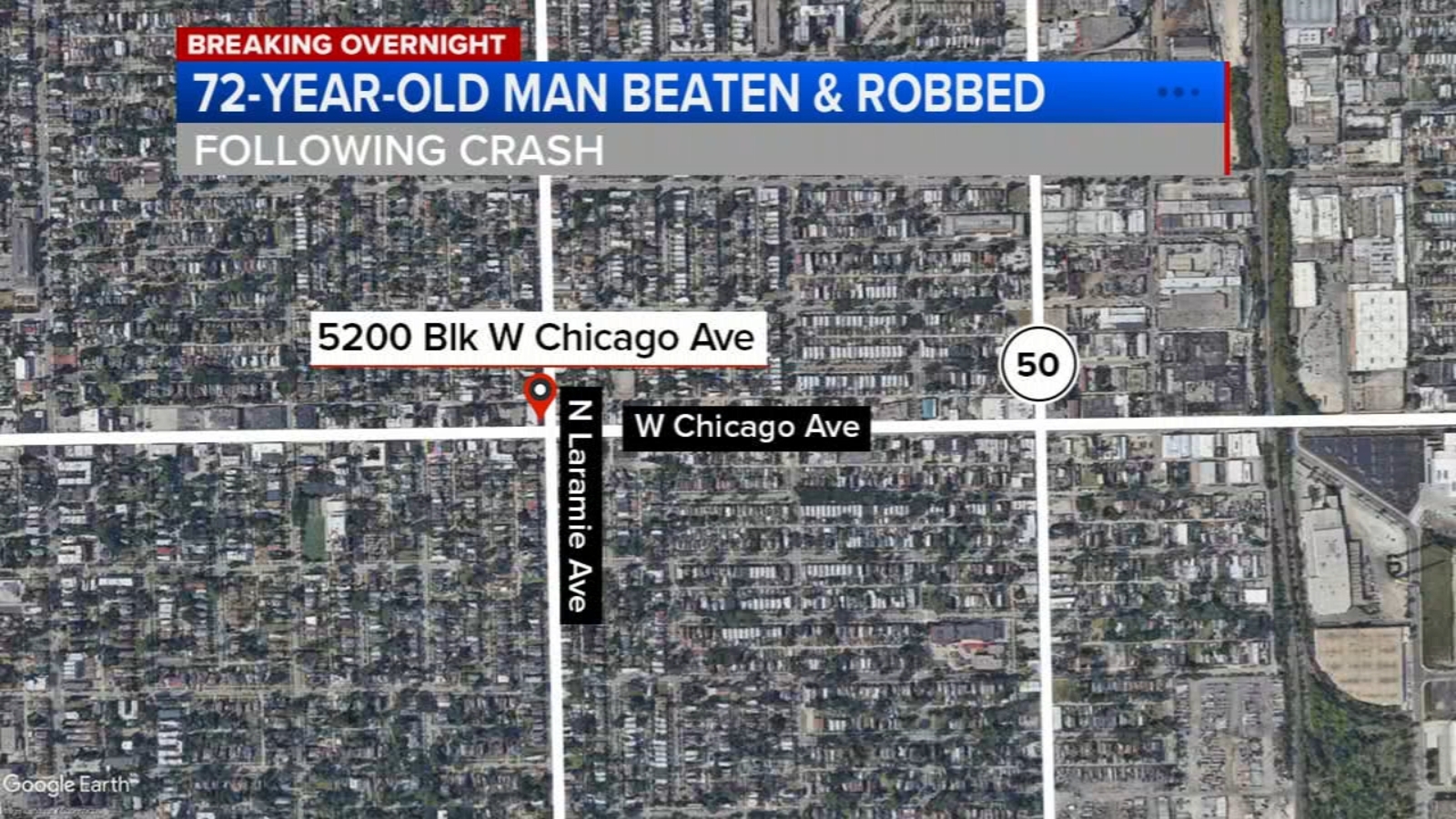 Chicago crime: Man, 72, beaten, robbed after crash on West Side, police ...