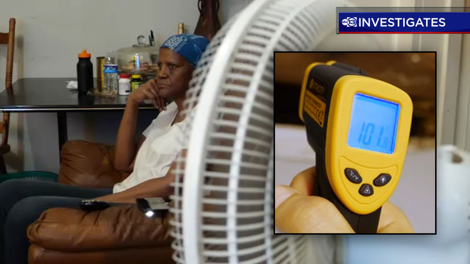 13 Investigates: Couple 'miserable' as heat index reaches 109 inside ...