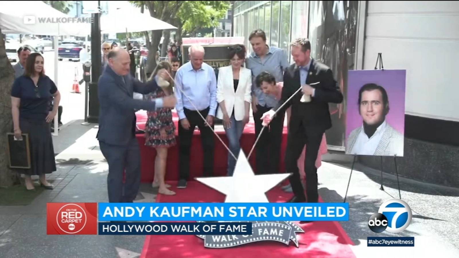 Comedian, performance artist Andy Kaufman receives posthumous star on ...