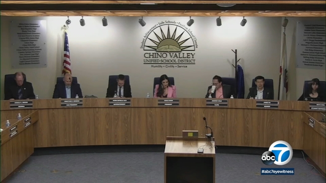 Judge issues temporary restraining order over Chino school board policy ...