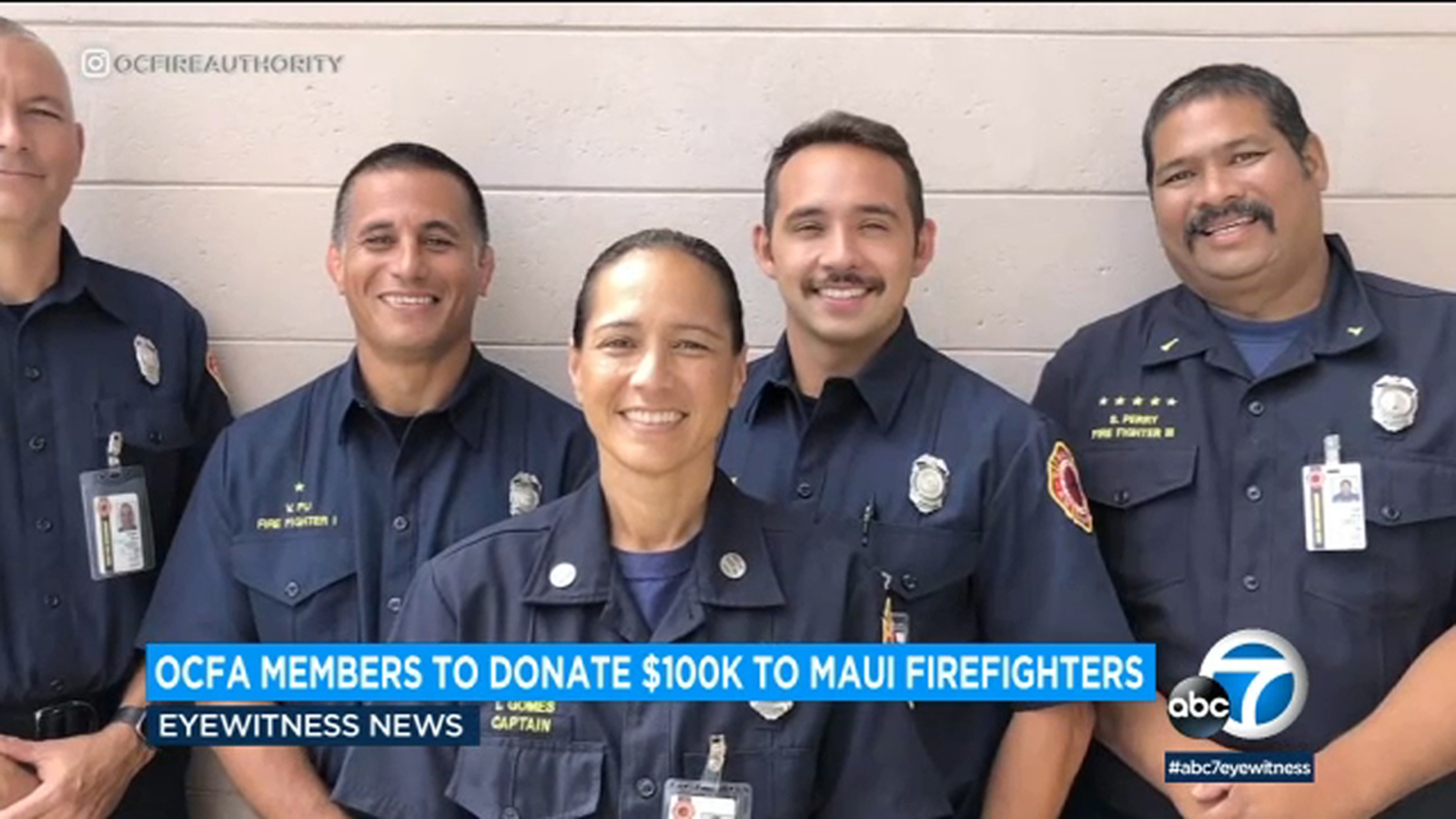 Orange County Fire Authority members to donate $100K to Maui ...