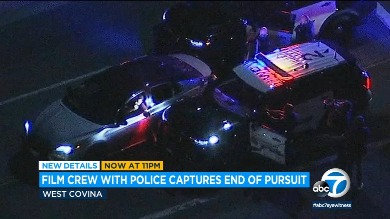 Mystery camera crew spotted filming end of LA chase confirmed to be ...