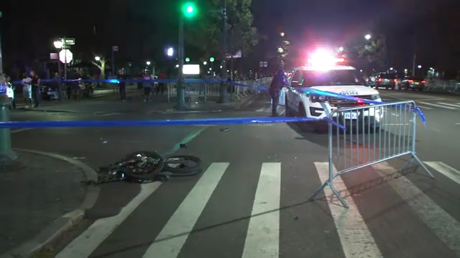 E-bike rider killed after colliding with Jeep in on Eastern Parkway - ABC7 New York