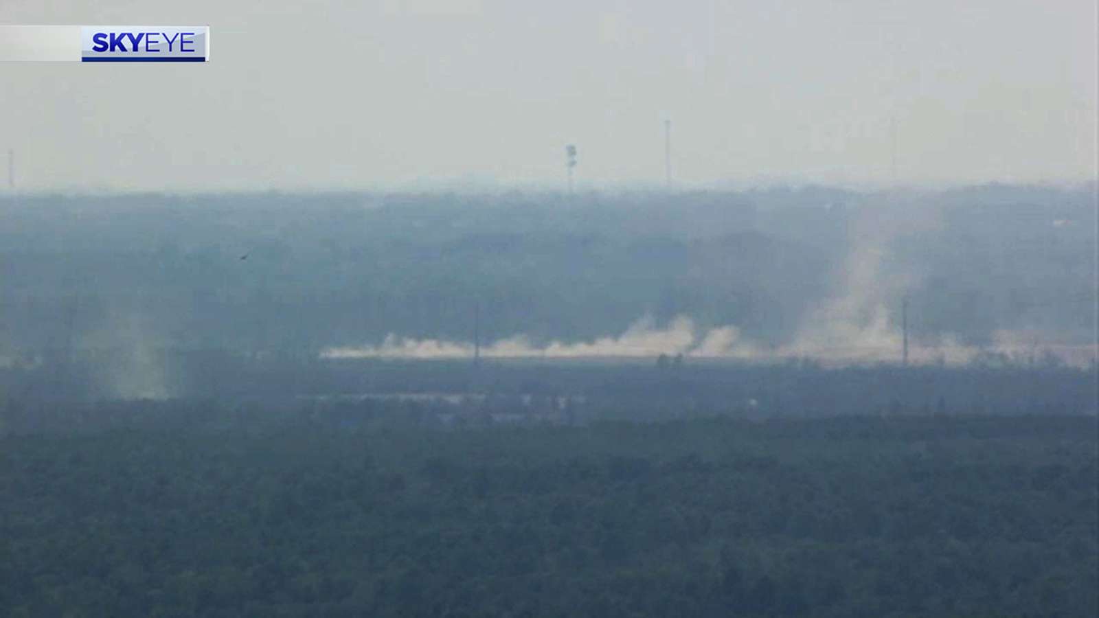 What is on fire? Texas firefighters battle newly-sparked wildfire near ...