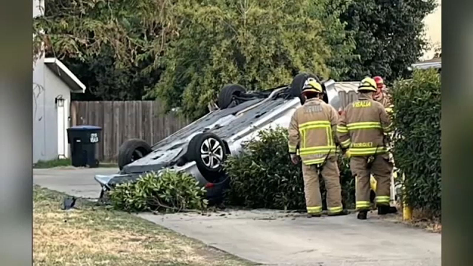 Boy steals and crashes mother's car in Visalia - ABC30 Fresno