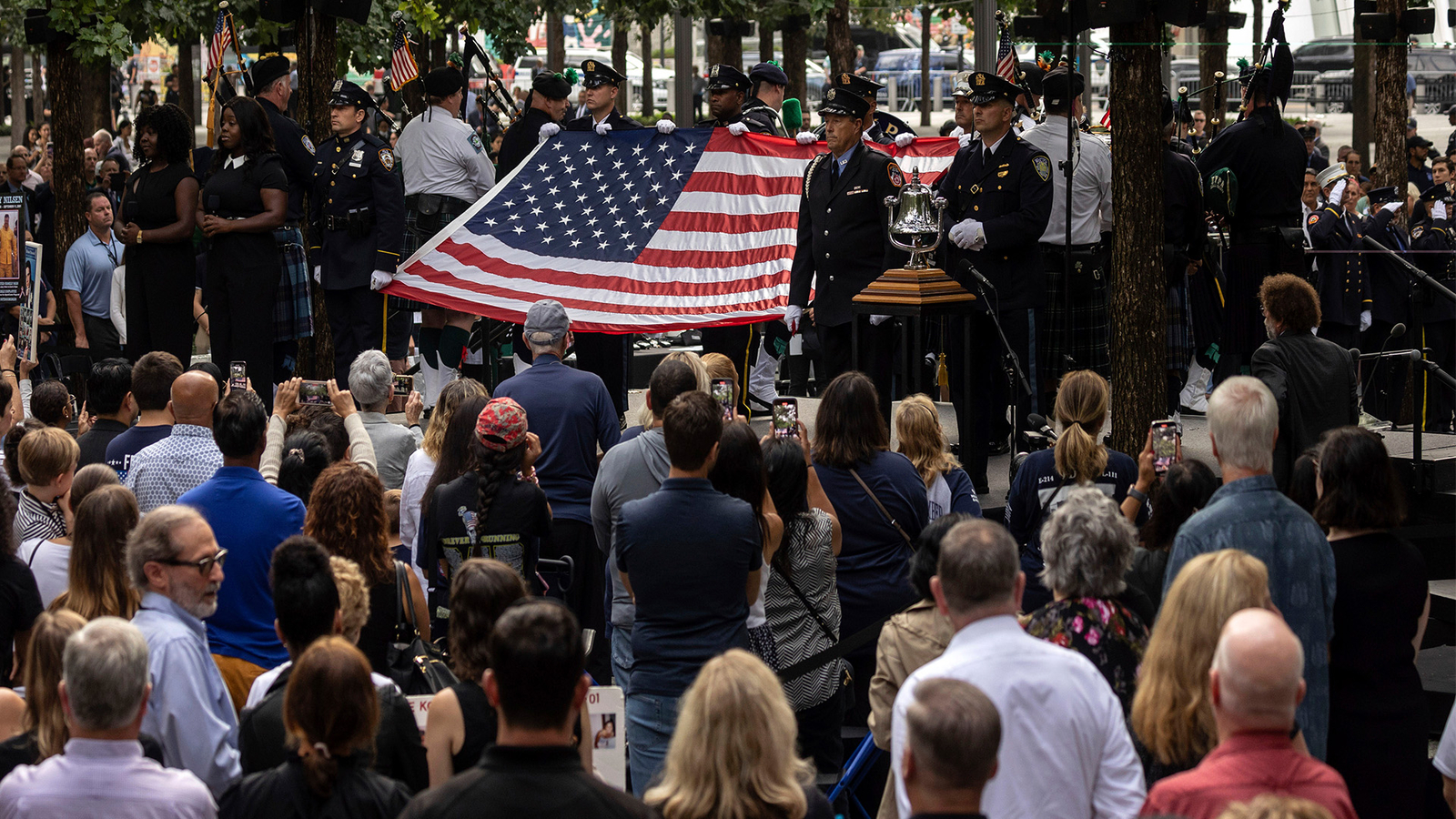 September 11th ceremony: Remembering the victims of the 9/11 attacks ...