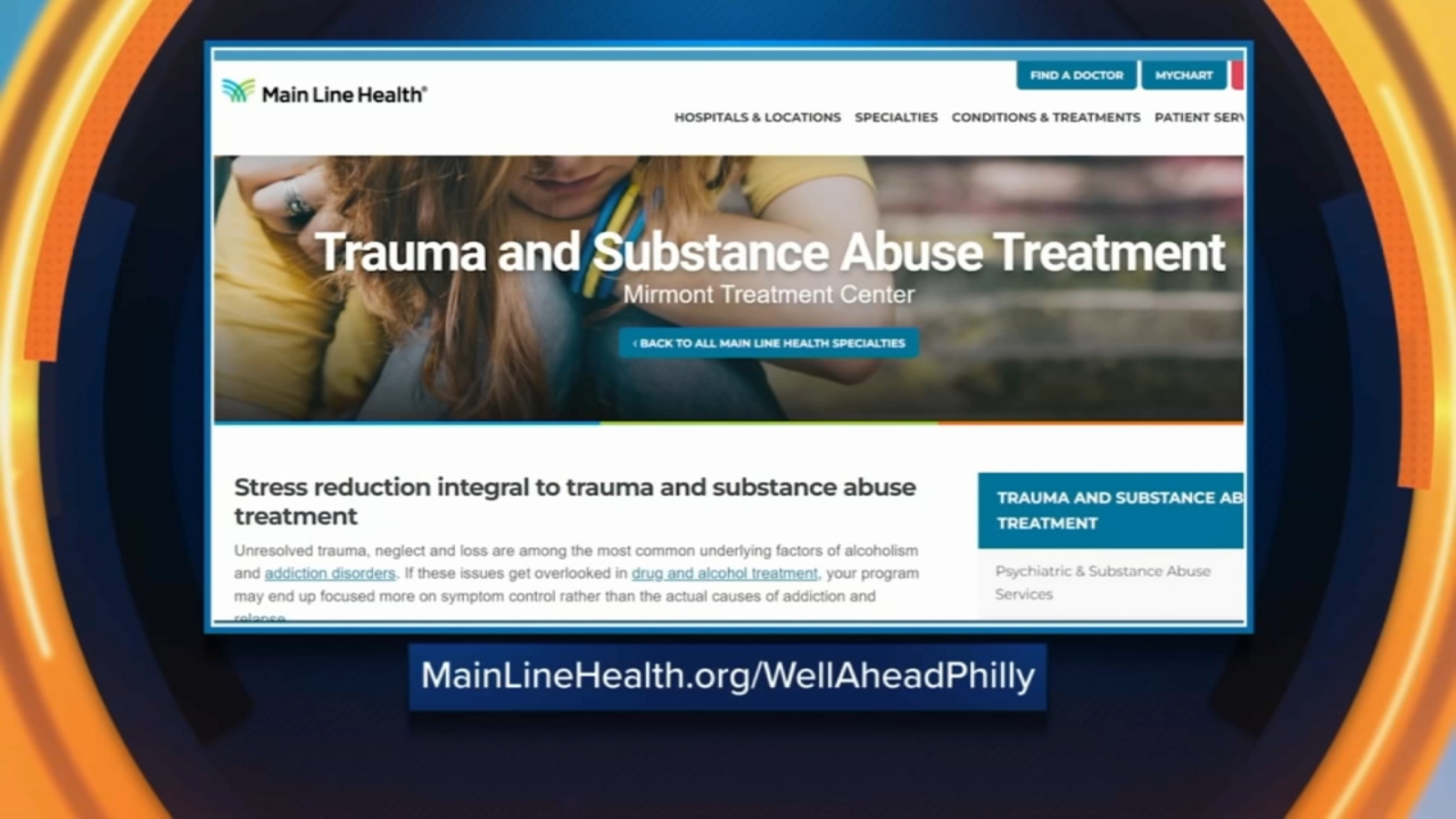 How Mirmont Treatment Center is helping patients with trauma, substance ...