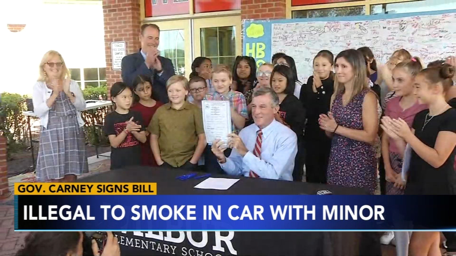 Delaware Governor John Carney signs House Bill 118 which prohibits ...