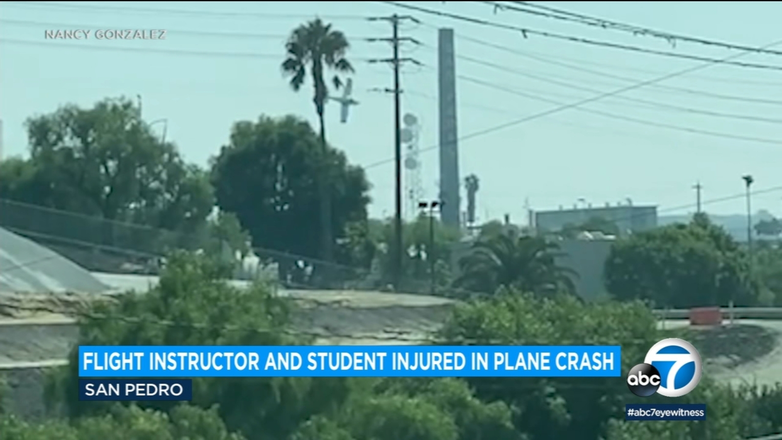 Small plane crashes on soccer field in San Pedro; flight instructor ...