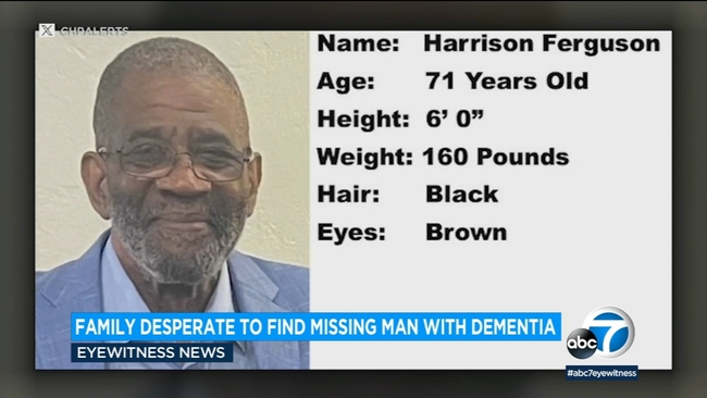Harrison Ferguson, 71, found safe after going missing at Hollywood Bowl ...