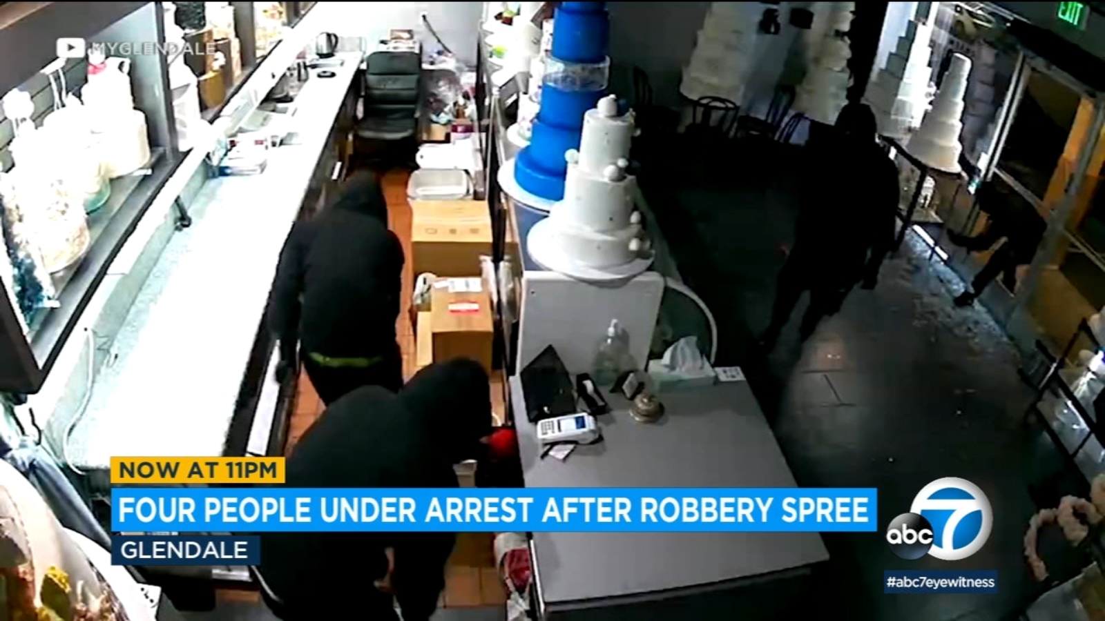 4 suspects arrested in connection with Glendale retail burglaries - ABC7 Los Angeles