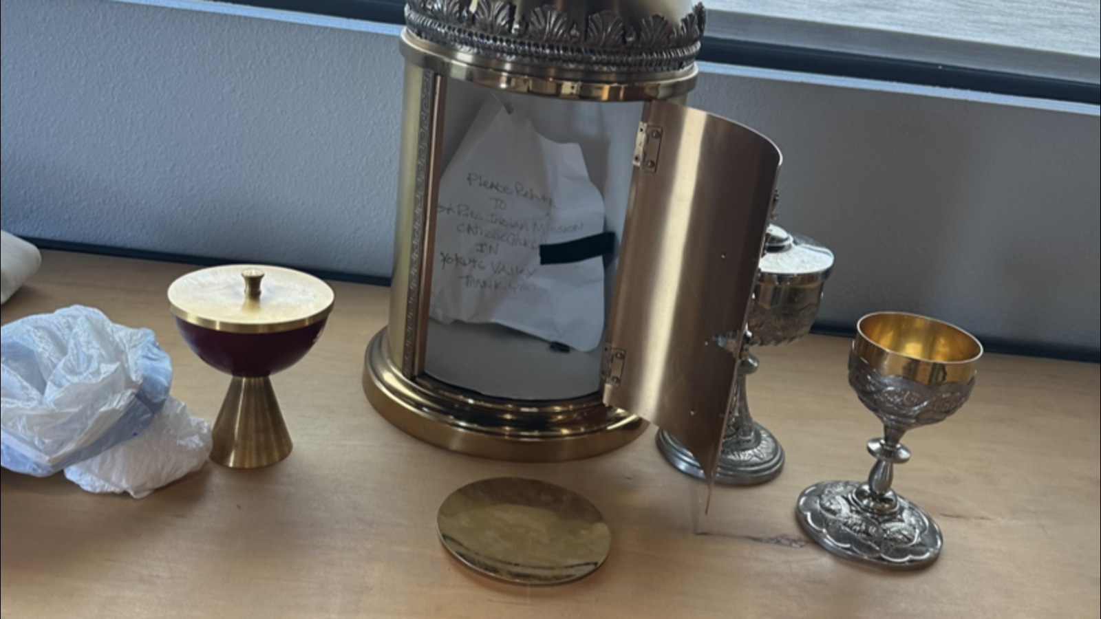 Holy items stolen during break-in returned to Yokuts Valley church ...