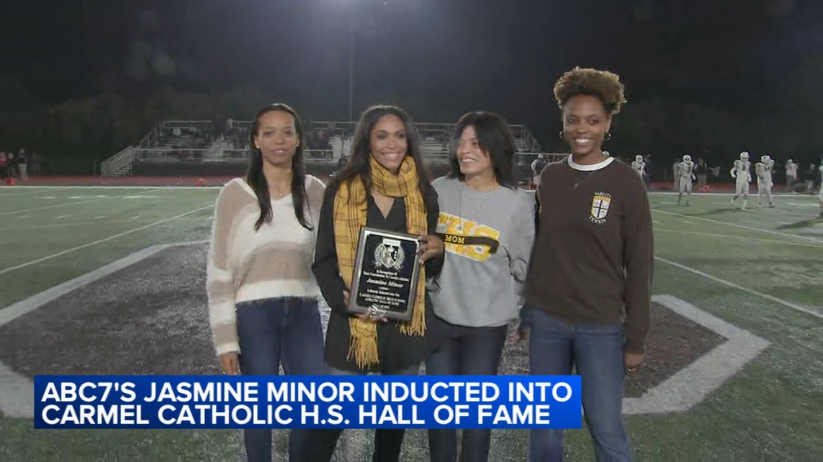 Mundelein Carmel Catholic High School Inducts Abc7 Reporter Jasmine Minor To Athletics Hall Of