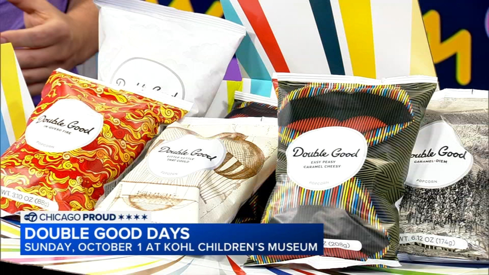 Local popcorn company's Double Good Kids Foundation hosts event for ...