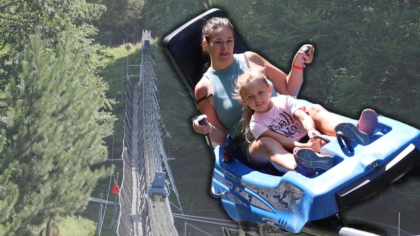 Control your own speed on the Camelback Resort Mountain Coaster - 6abc ...