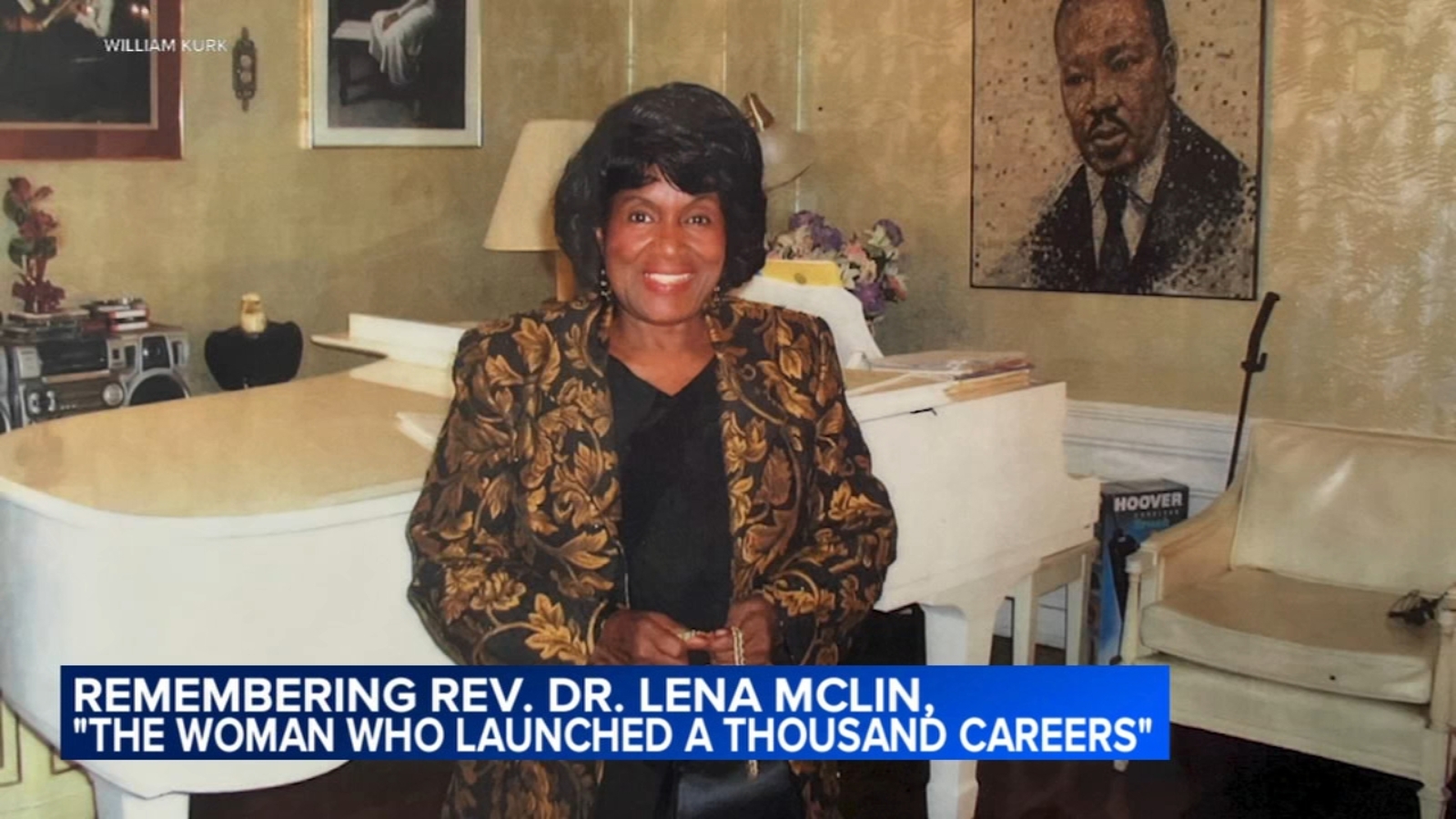 Rev. Dr. Lena McLin, Chicago pastor and music teacher for Jennifer ...