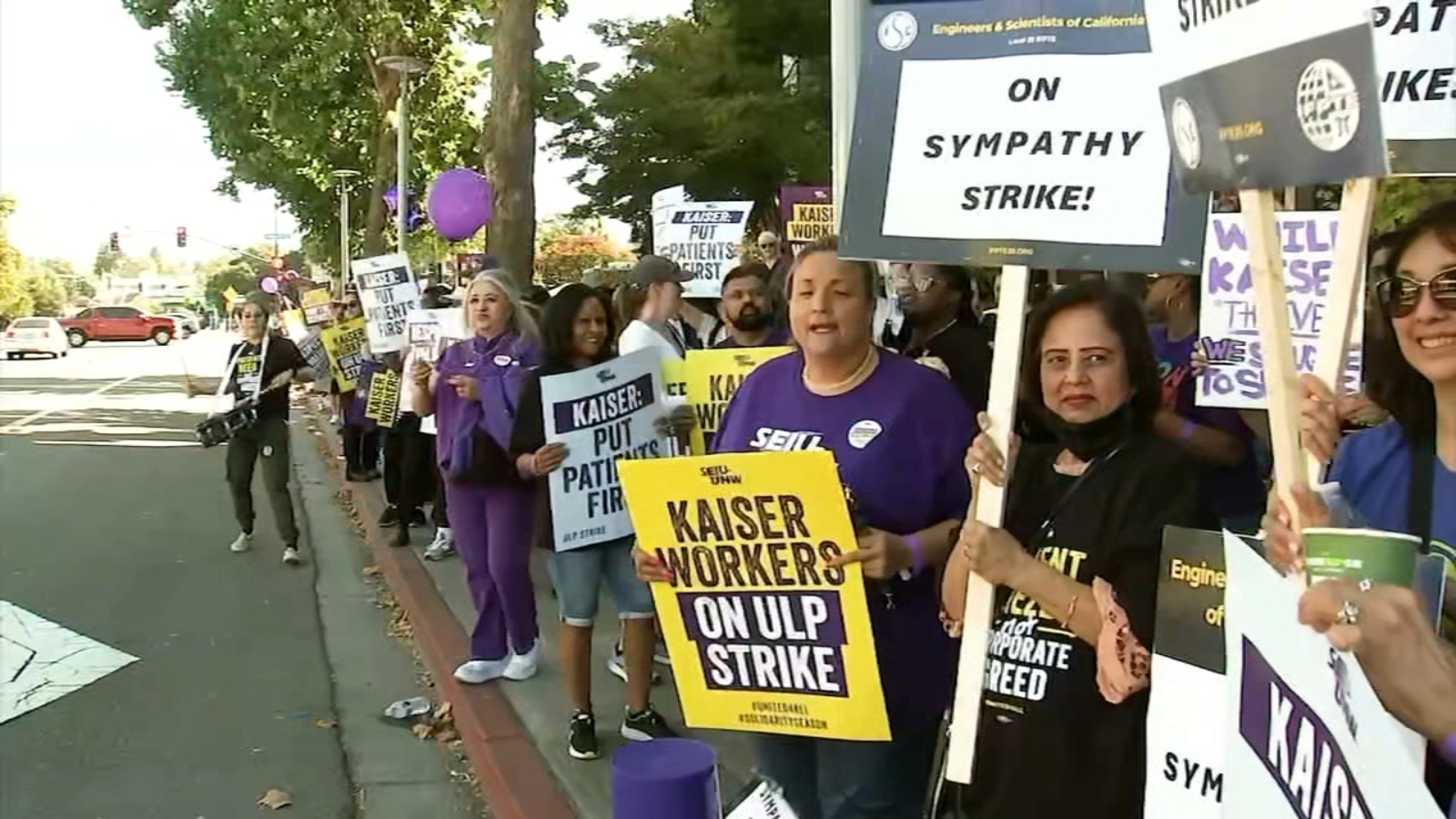 Kaiser Permanente strike: 75,000 union workers walk off job on 1st day ...