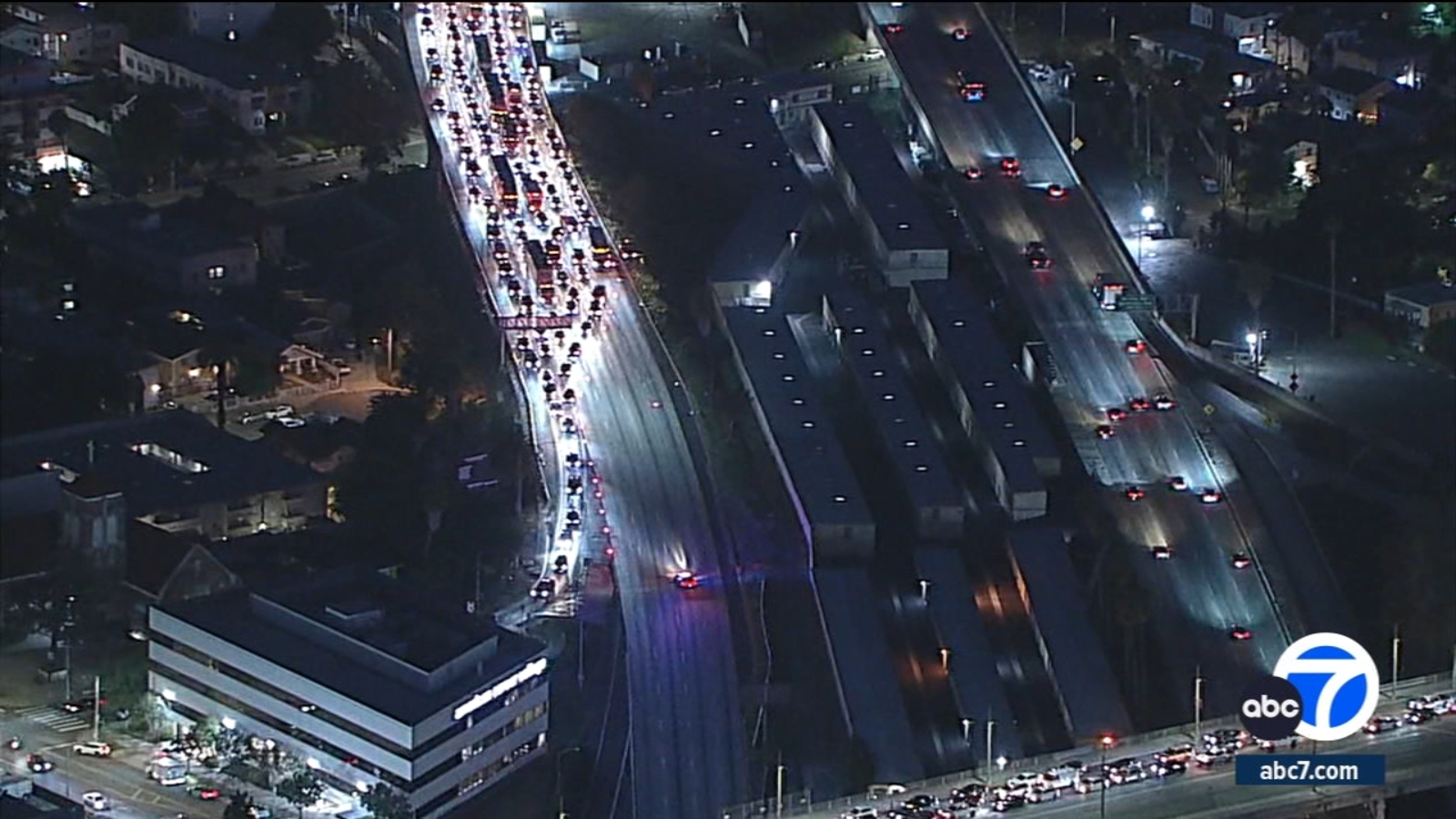 Pedestrian fatally struck in hit-and-run on 101 Freeway in Hollywood ...