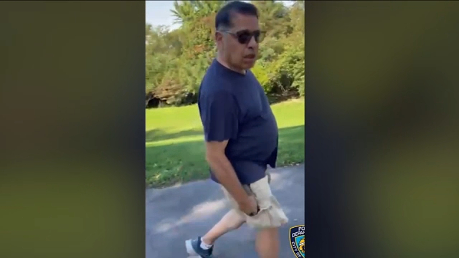 Man arrested after tourist struck in the head with baton while biking ...