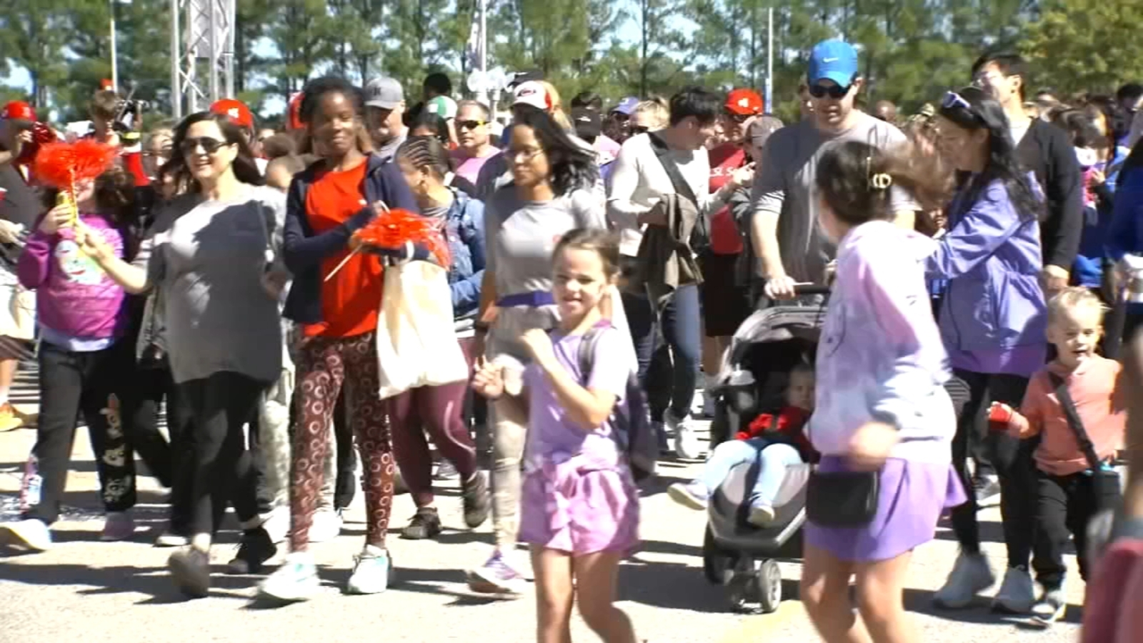 Thousands flock to PNC Arena for Triangle Heart Walk - ABC11 Raleigh-Durham